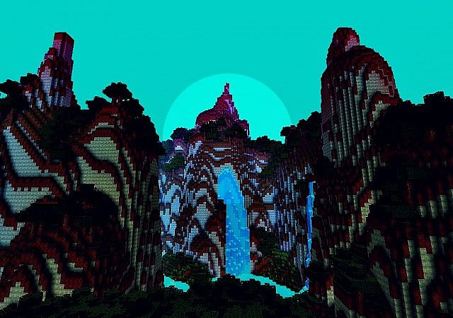 TCS Natural Preserve | Custom Landscape Minecraft Map