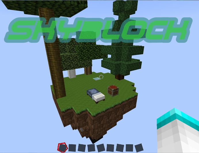 Skyblock: Explore the islands and build on it! Minecraft Map