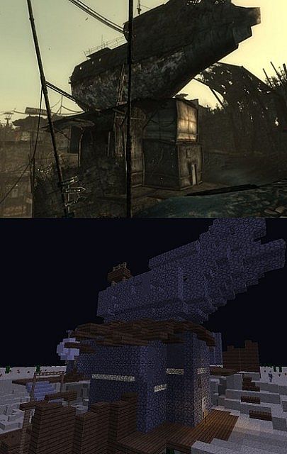 Project: Megaton (From fallout 3) Minecraft Map