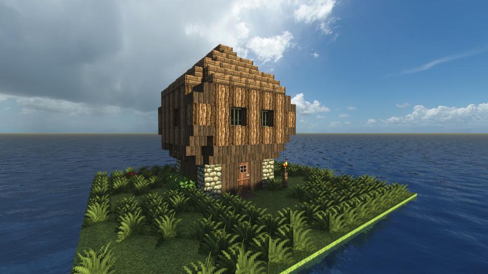 Woodsmen's Hut Minecraft Map