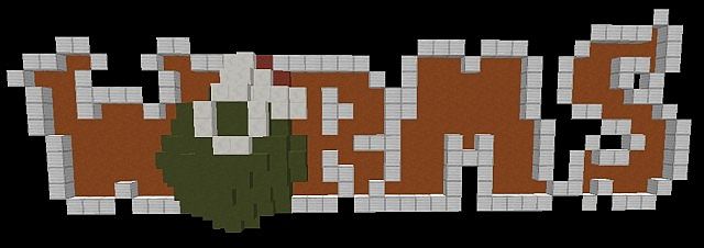 Worms: Block wars Minecraft Map