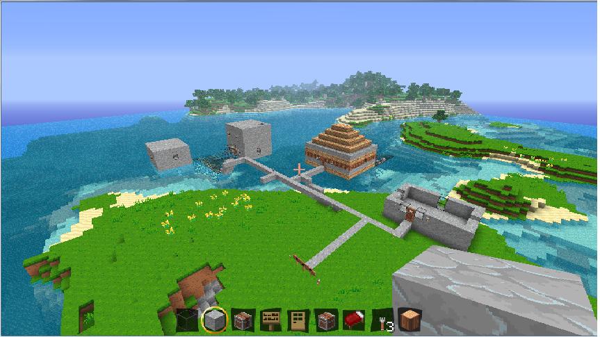 awesome water city Minecraft Project