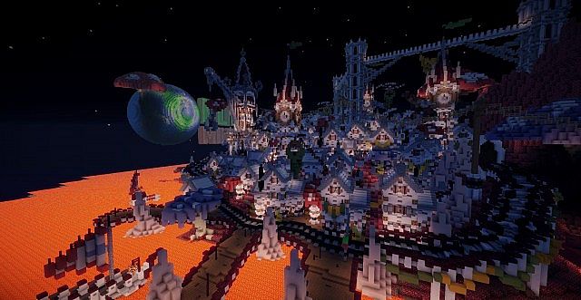 Glimmer in the Mist Minecraft Map