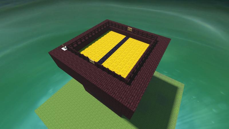 Brutal fire arena ( ? maybe new game ?) Minecraft Map