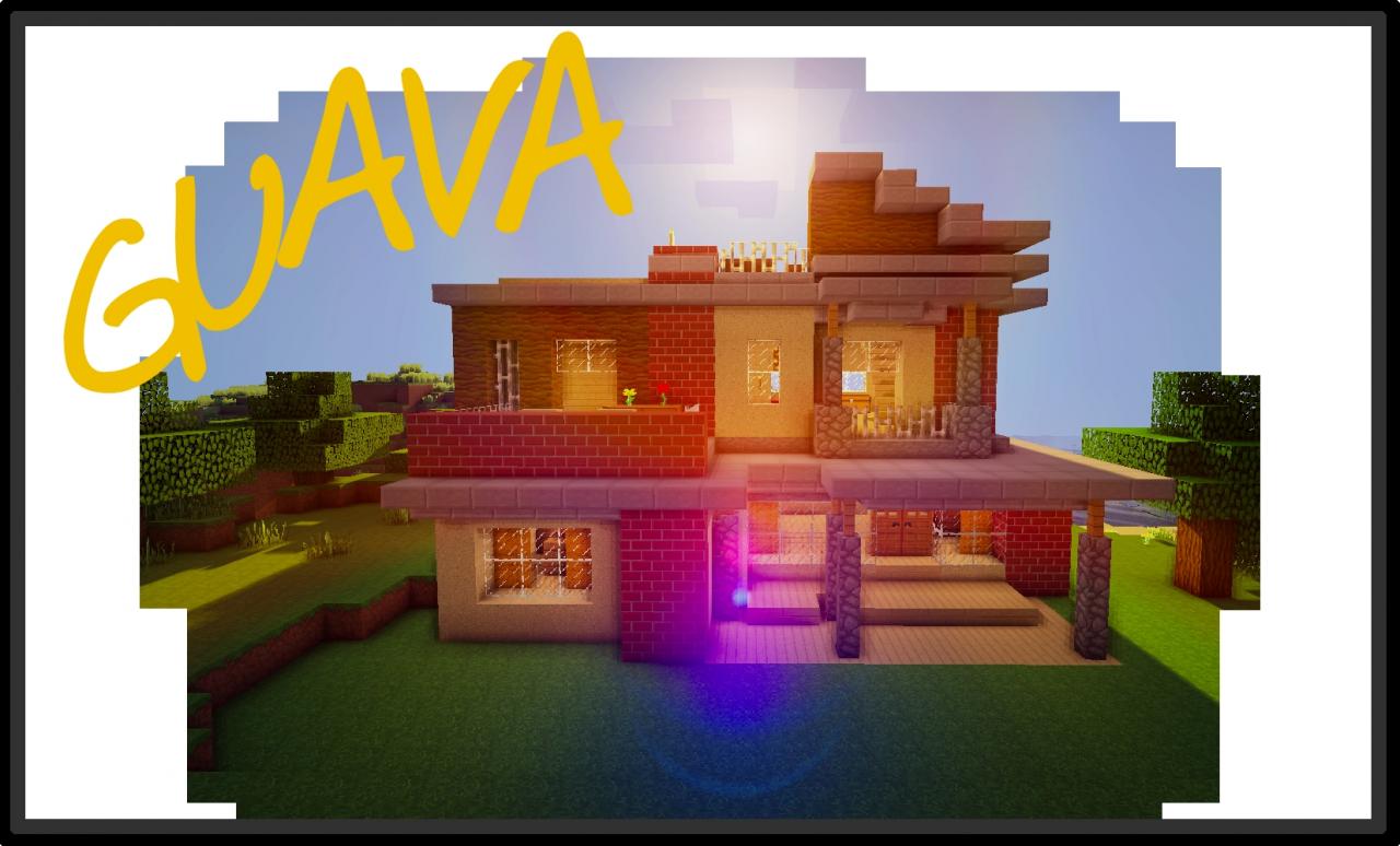 Guava | A Suburban House Minecraft Map
