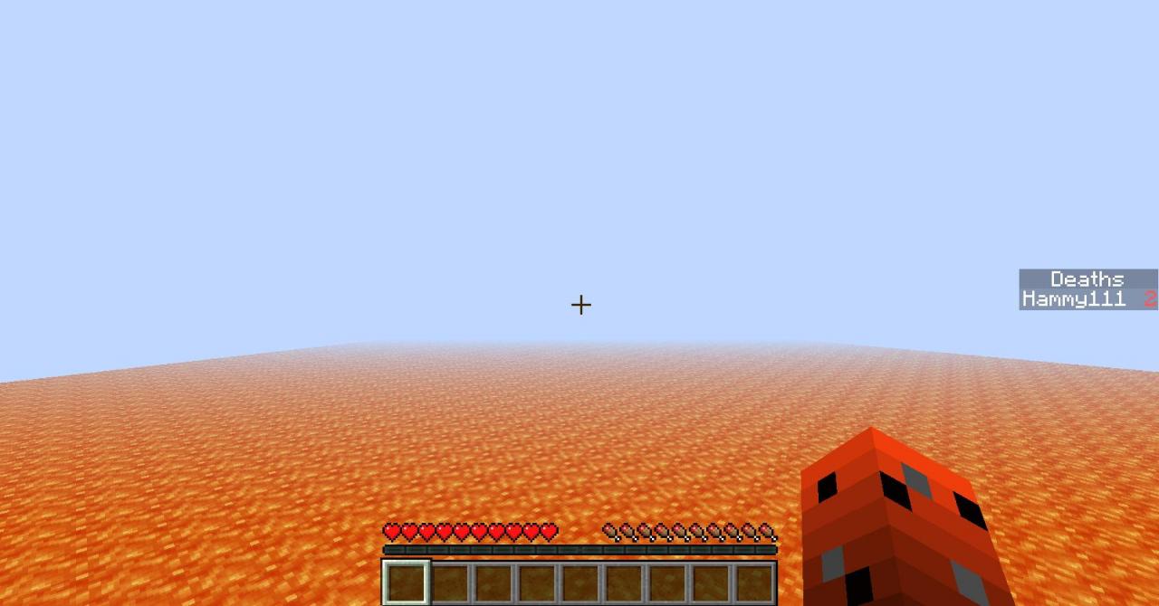 Lava Blocks Minecraft Map