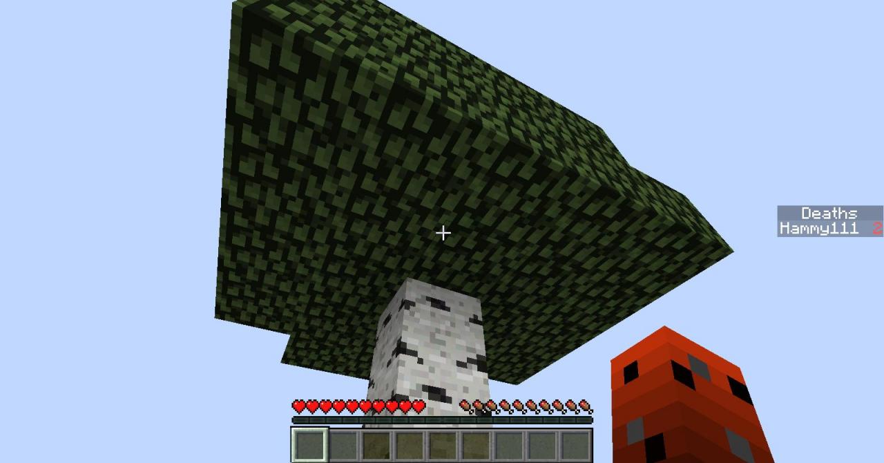 Lava Blocks Minecraft Map