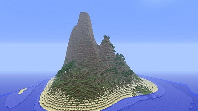 Playable Custom Built Island Minecraft Map