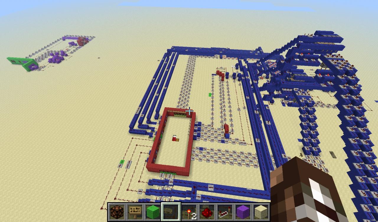 Redstone ADDER W/2 save CELLS Minecraft Map