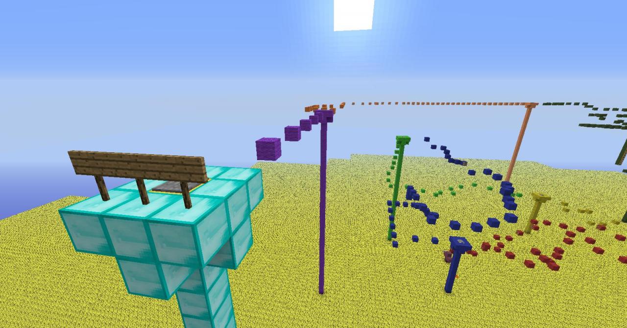 Colorful Parkour Minecraft Map