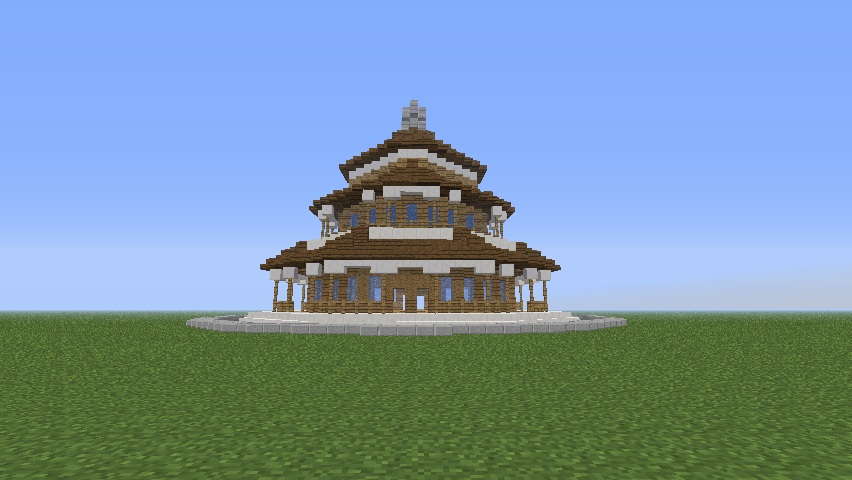 Temple of Buddhist Virtue (Art) Minecraft Map