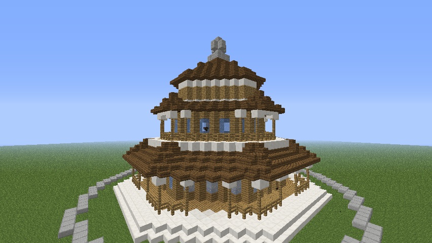 Temple of Buddhist Virtue (Art) Minecraft Map