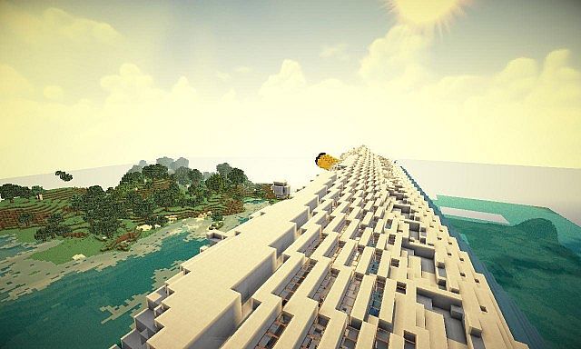 Costa Concordia Minecraft Map