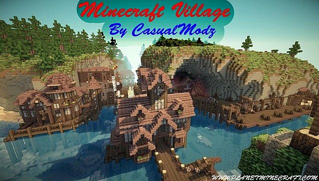 MineCraft Village Minecraft Map