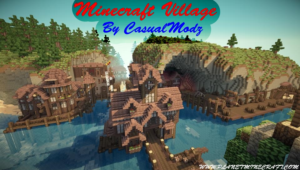 MineCraft Village Minecraft Map