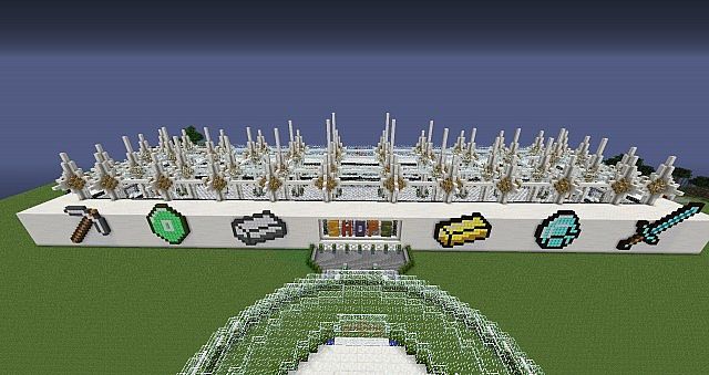 Mall for Player Shops Minecraft Map
