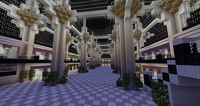 Mall for Player Shops Minecraft Map
