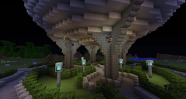 Spawn Building Minecraft Map