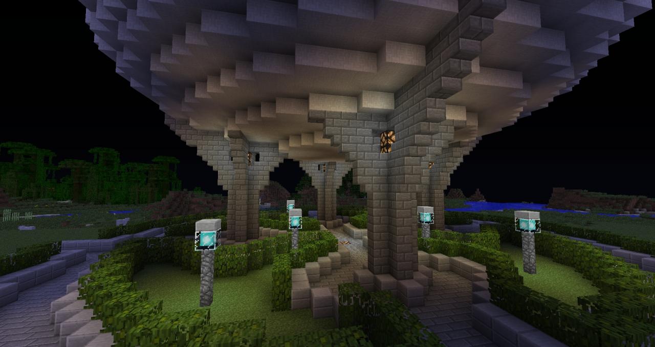 Spawn Building Minecraft Map