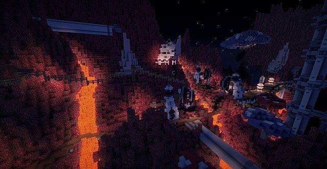 Glimmer in the Mist Minecraft Map