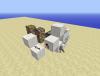 Double extensor horizontal 2x1 Minecraft Map