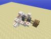 Double extensor horizontal 2x1 Minecraft Map