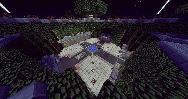 SubSide Factions Server Spawn Minecraft Map