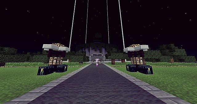 SubSide Factions Server Spawn Minecraft Map