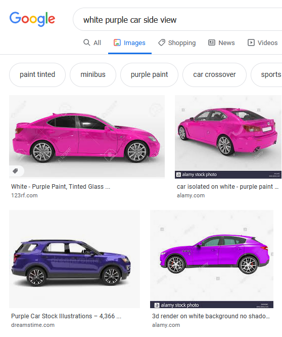 Purple and White Car Minecraft Map