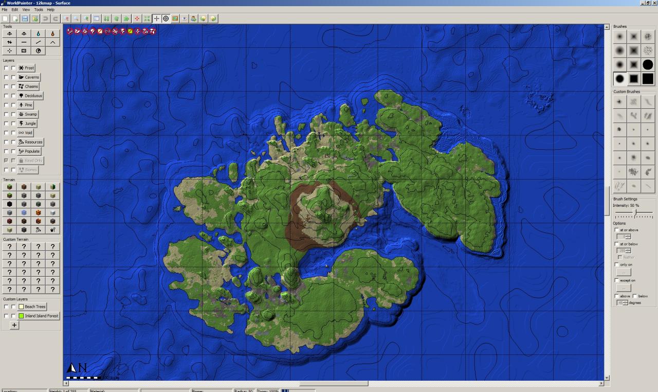 12kmap Project - Spawn Island Minecraft Map