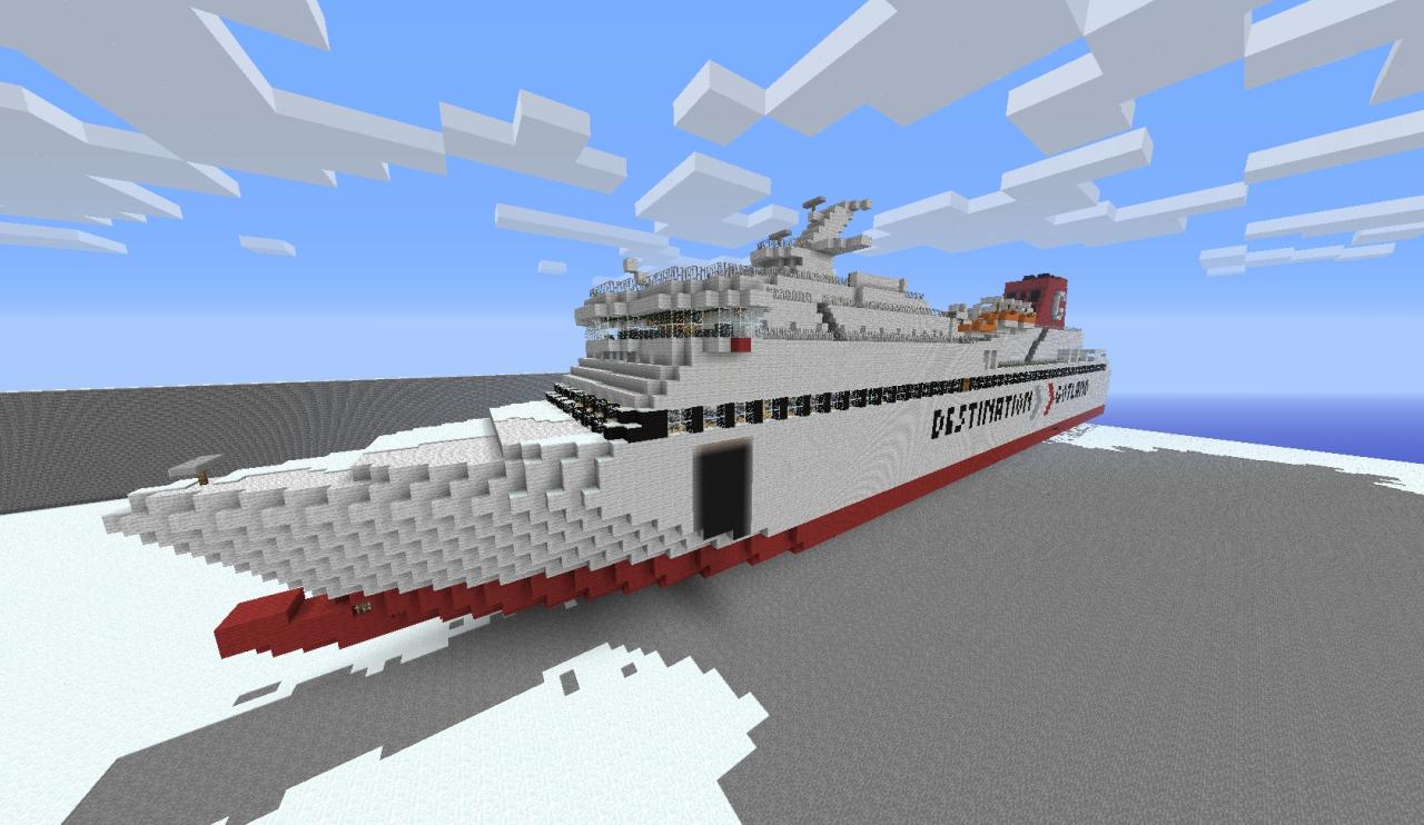 M/s Visby Minecraft Map