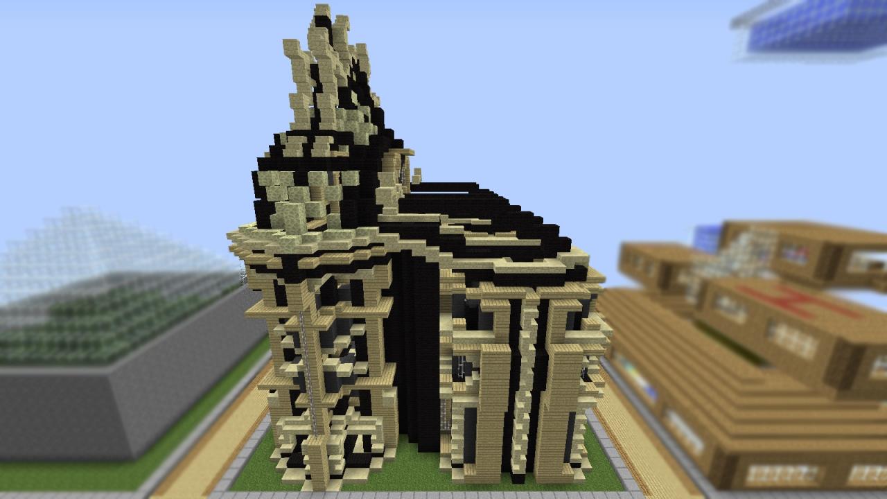 Plot build, Creation Bay Minecraft Map