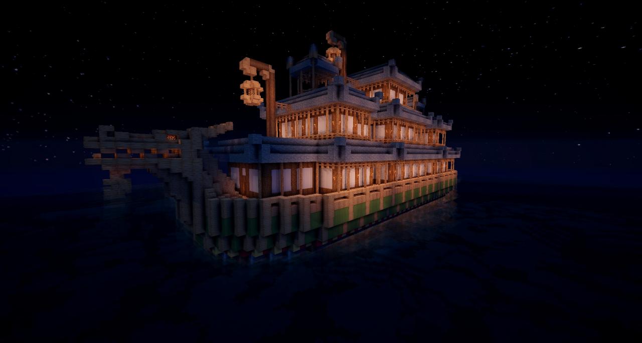 Grand Dragon Boat Minecraft Map
