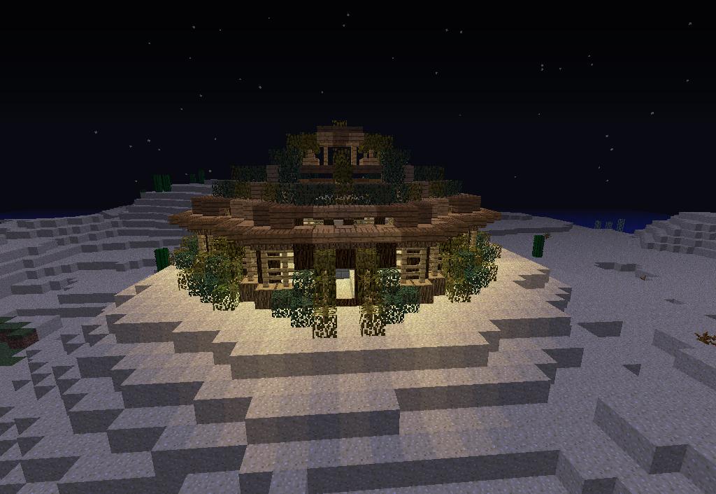 Huts Minecraft Map