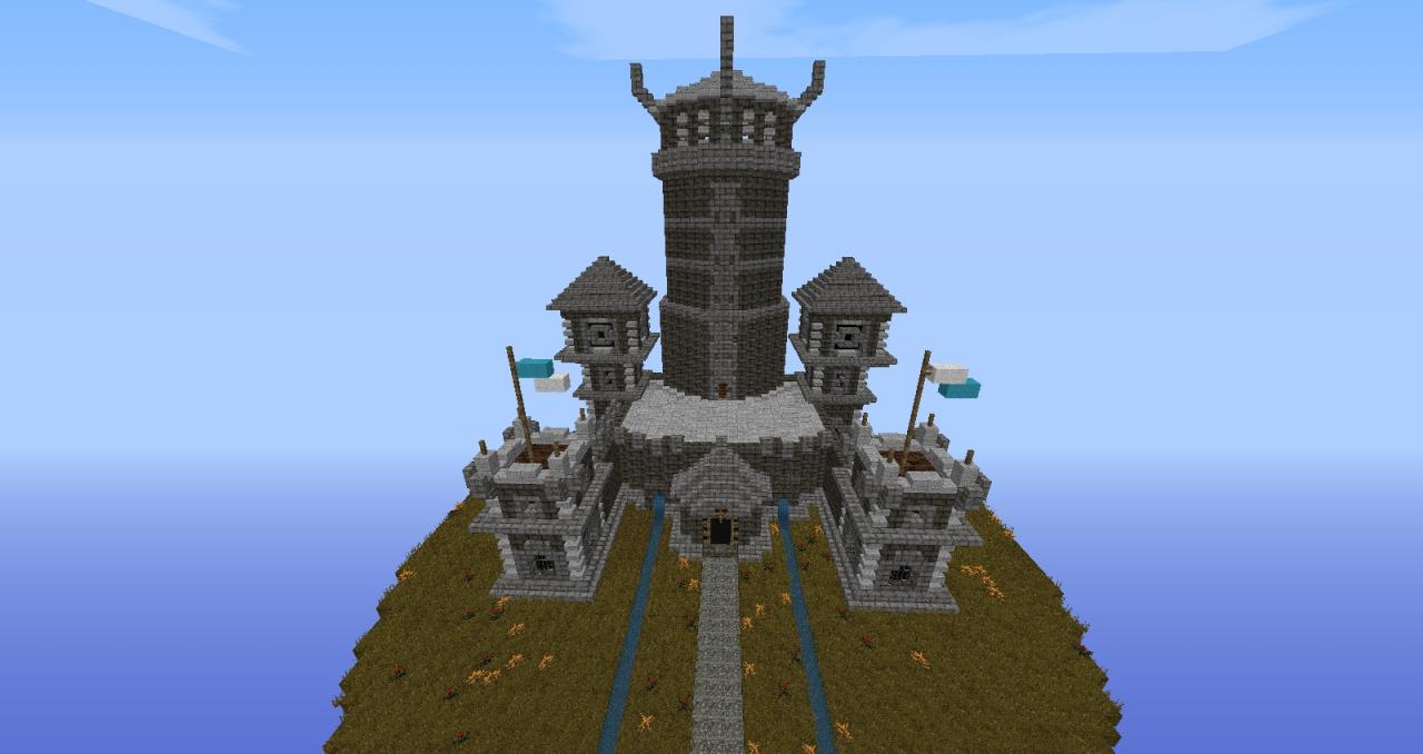 Sky Castle Minecraft Map