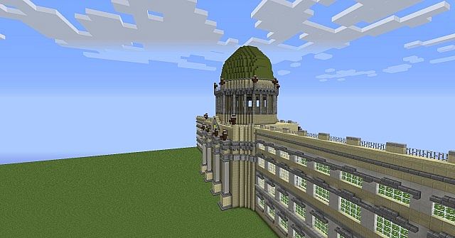 Berlin City Palace 1:1 scale replica Minecraft Map