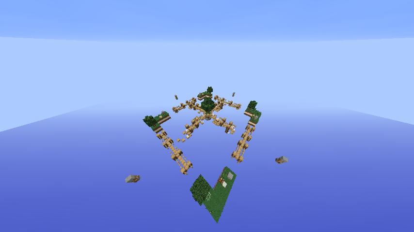 Sky Wars Minecraft Map