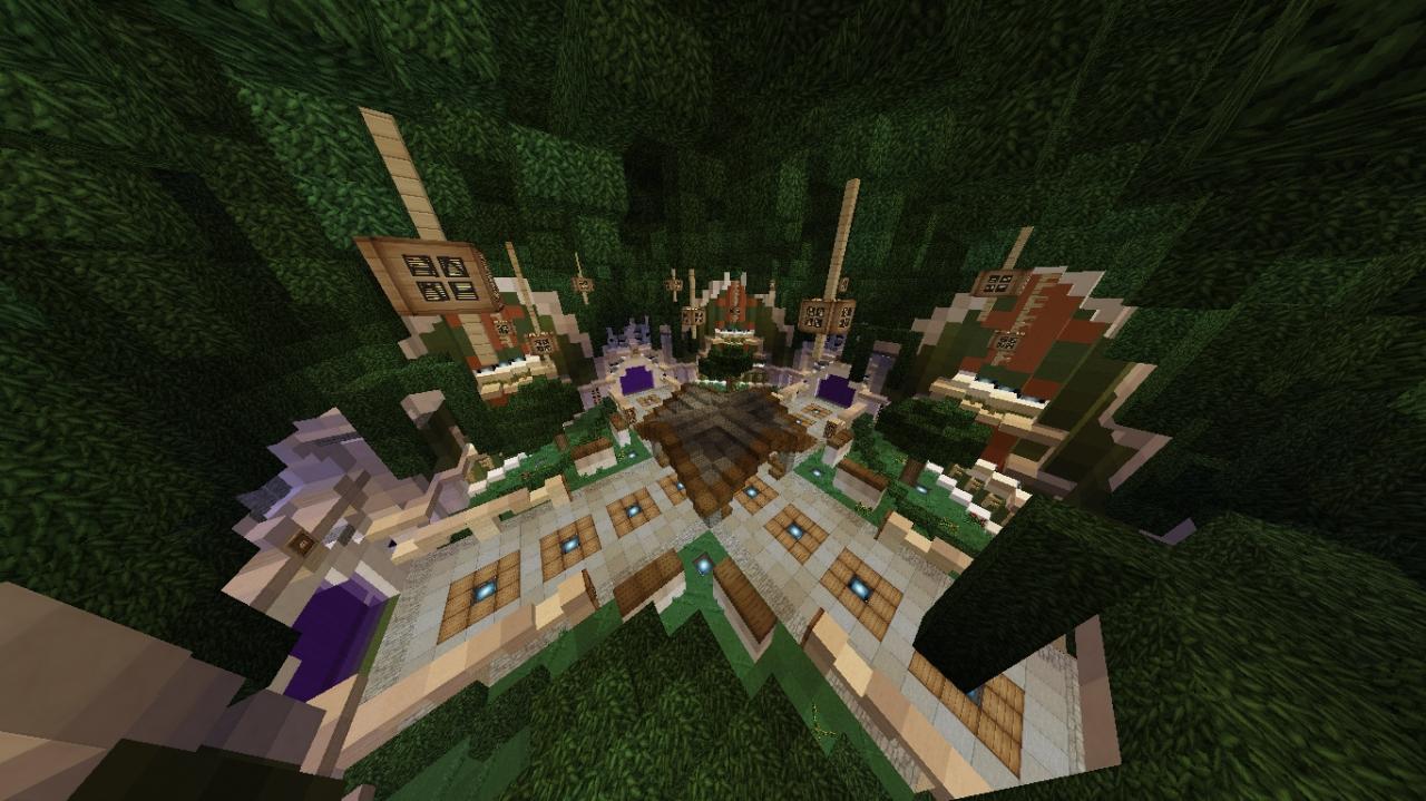 Server Hub Minecraft Map