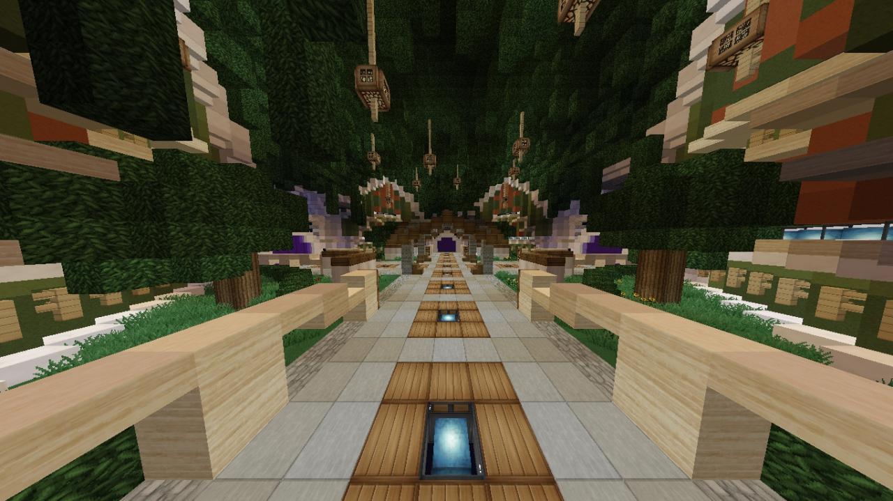 Server Hub Minecraft Map