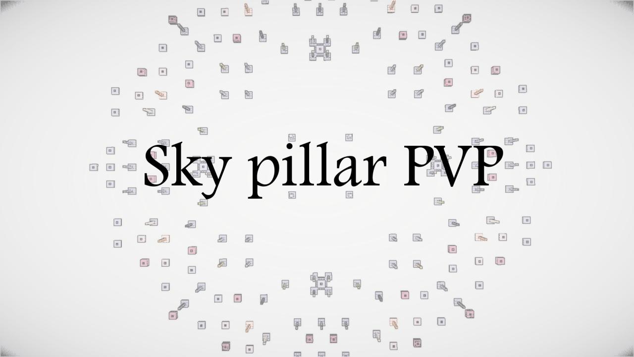 Sky Pillar PVP Minecraft Map