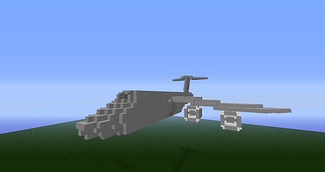 Lockheed C-5a Galaxy Minecraft Map