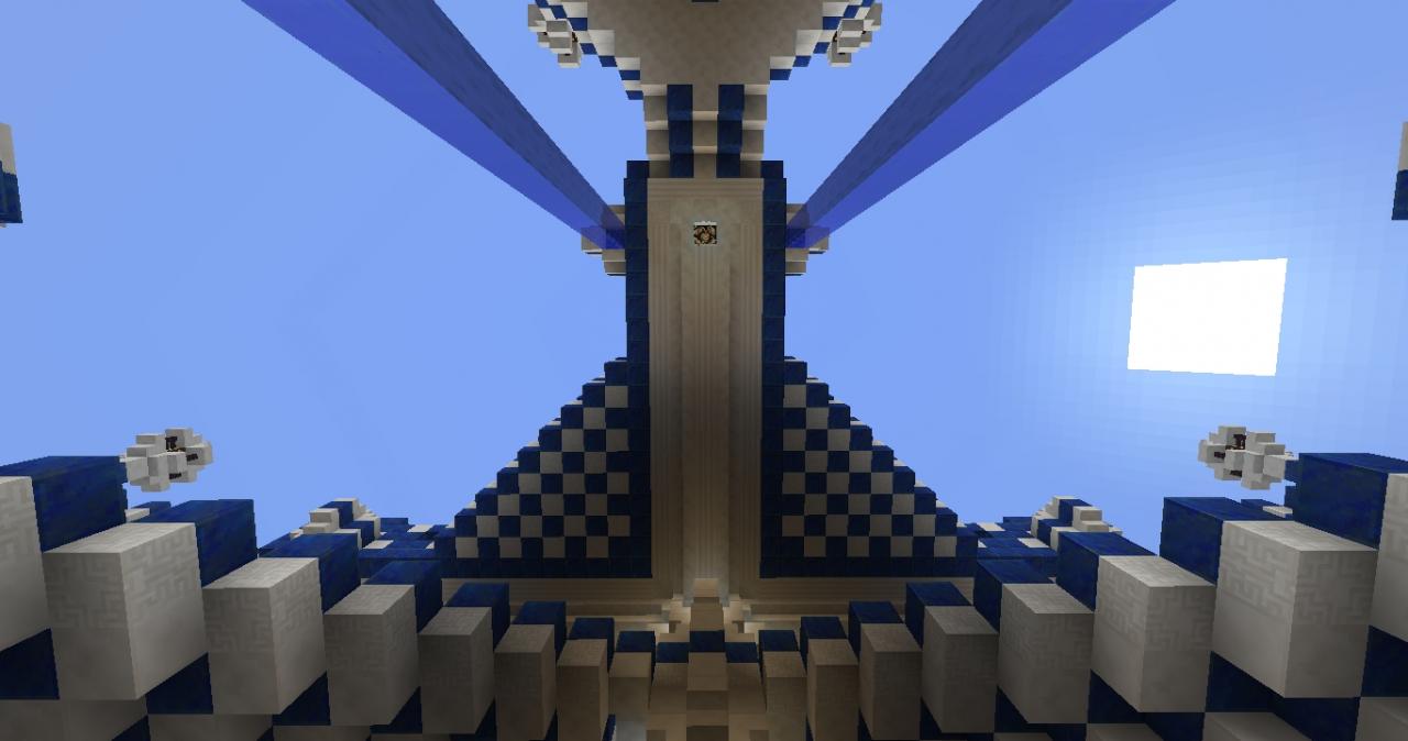 Amazing lapis and Quartz Super-Spawn Minecraft Map