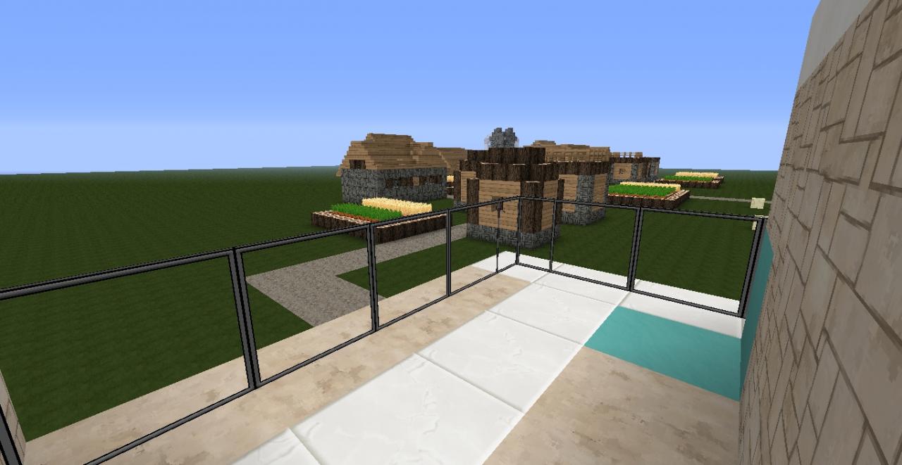 Modern House 10x10 Minecraft Map