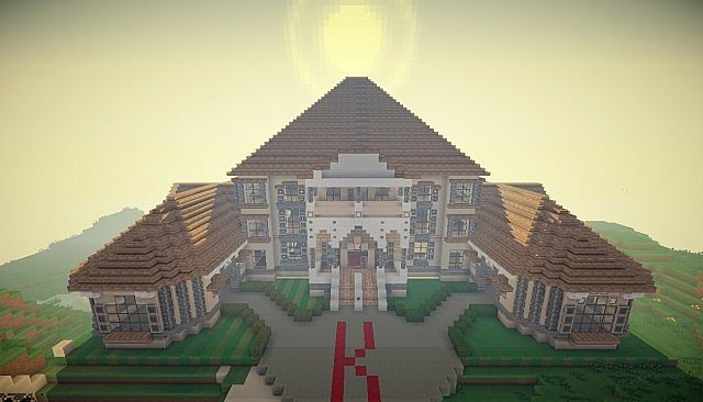 Georgian Style Mansion Minecraft Map