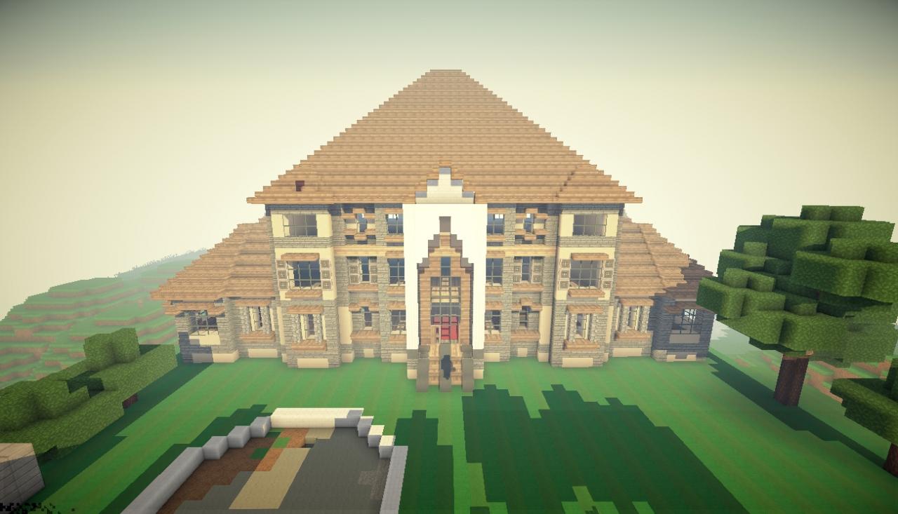 Georgian Style Mansion Minecraft Map