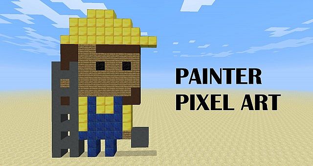 Painter :: Pixel Art Minecraft Map