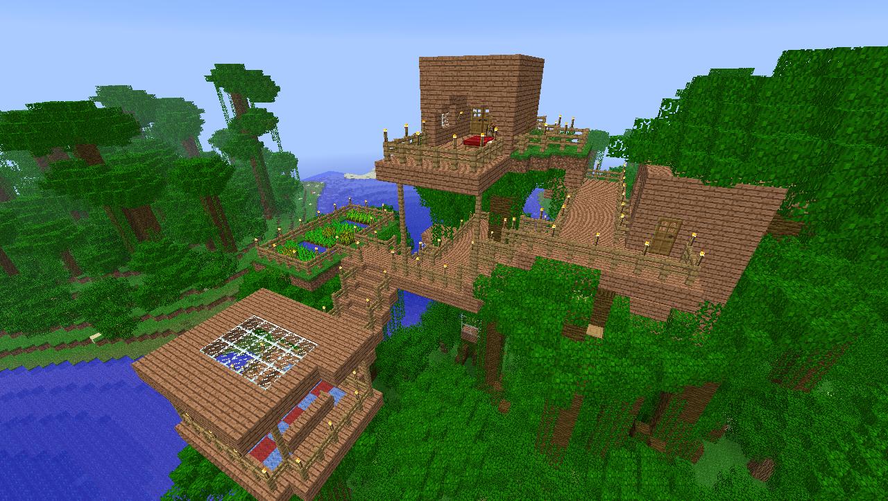 Tree fort Minecraft Map