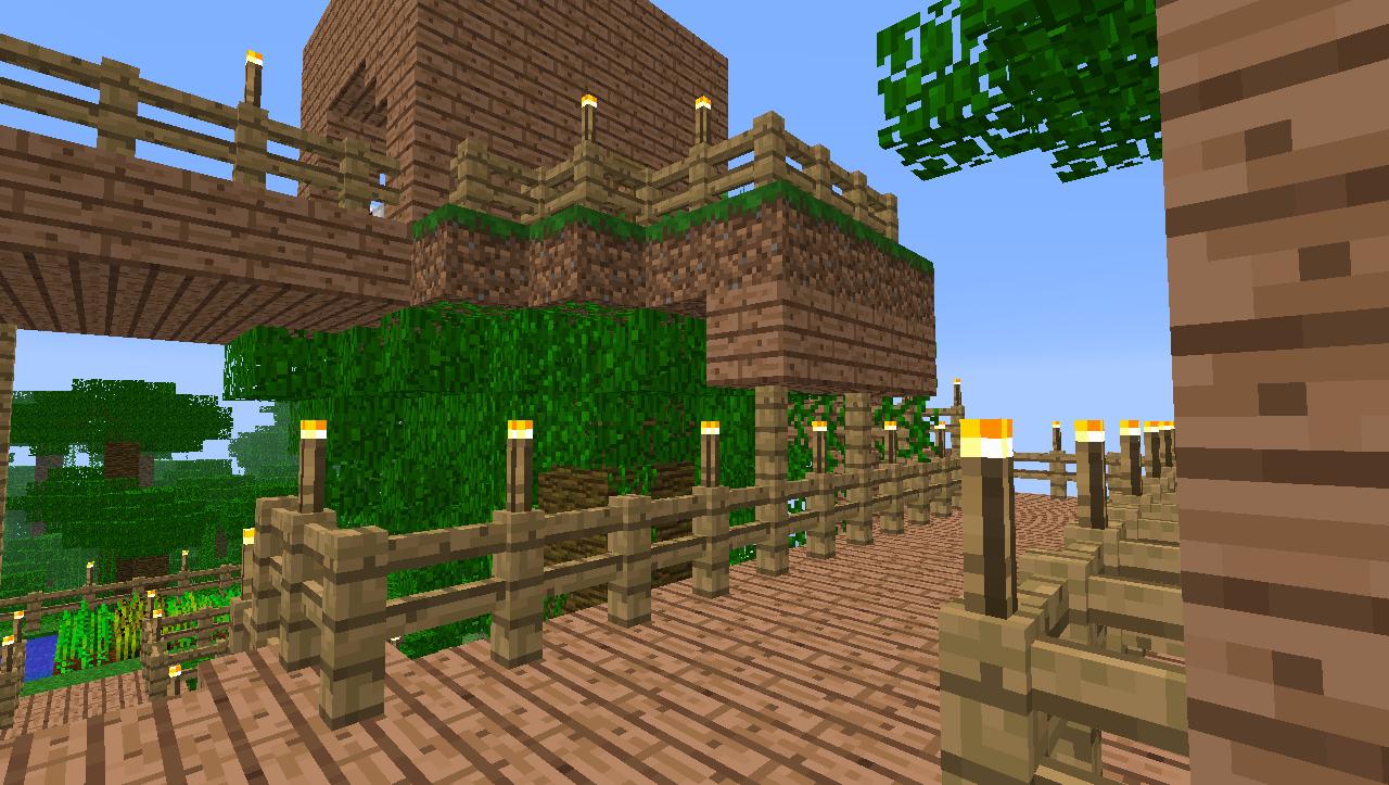 Tree fort Minecraft Map