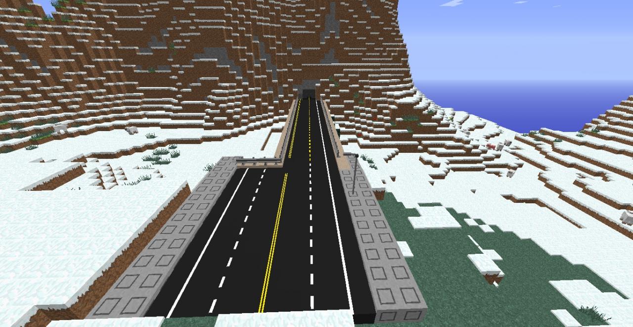 Minecraft City w/ roads Minecraft Map