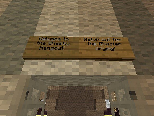 Ghast Build Minecraft Map